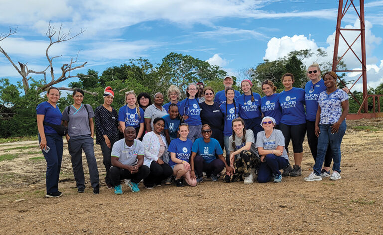 Learning to Serve – Wilson College Magazine